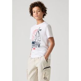 Levi's Kids Jungen Levi's Kids T-Shirt &raquo;LVB COASTAL CLUB TEE&laquo; wei&szlig; 6 (116)