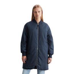 Marc O'Polo Marc O'polo Denim Damen Marc O'Polo DENIM Kurzmantel im Long-Bomber-Look blau M