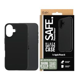 SAFE by PanzerGlass Handyh&uuml;lle &raquo;Soft TPU Case f&uuml;r Apple iPhone 16&laquo; iPhone 16 Backcover, Schutzh&uuml;lle, Handyschutzh&uuml;lle, Case, Schutzcase, sto&szlig;fest 