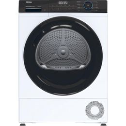Haier W&auml;rmepumpentrockner &raquo;HD91-A3939E&laquo; 9 kg, Extra Hygiene-Funktion, i-Refresh-Dampfprogramm schwarz-wei&szlig; Manuell einstellbar: Trockengrad in 3 Levels