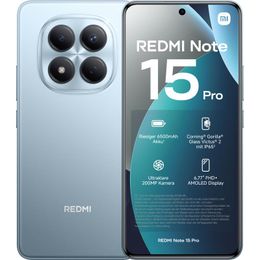 Xiaomi Smartphone &raquo;Redmi Note 15 Pro 8+256&laquo; Glacier Blue MediaTek Helio G200-Ultra