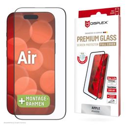 Displex Displayschutzglas &raquo;Premium Glass Screen Protector Full Cover&laquo; f&uuml;r Apple iPhone Air Displayschutzfolie, Schutzfolie, Bildschirmschutz, kratz- & 