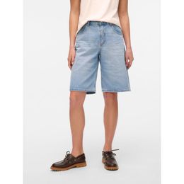 V&eacute;ro Moda Vero Moda Damen Jeansshorts &raquo;VMRAILA MR DENIM JORTS NOOS&laquo; Baumwolle, loose fit M, N-Gr