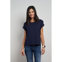 Seidel Moden Damen Kurzarmshirt &raquo;Otto exclusiv&laquo; Rundhals mit &Auml;rmelaufschlag -MADE IN GERMANY 48