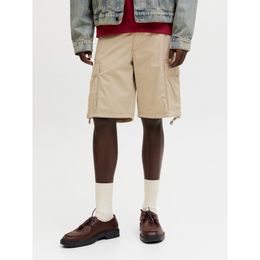 Jack & Jones Jack & Jones Damen Cargohose &raquo;JPSTCOLE FRANK CARGO SHORT MID SN&laquo; mit Seitentaschen L, N-Gr