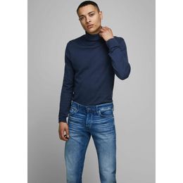 Jack & Jones Jack & Jones Herren Rollkragenpullover &raquo;Emil Knit Roll&laquo; blau XXL