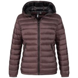 Lpo Damen LPO Steppjacke &raquo;GILMOUR MELVILLE VI Women&laquo; auch in Gro&szlig;en Gr&ouml;&szlig;en erh&auml;ltlich braun 46 (L)