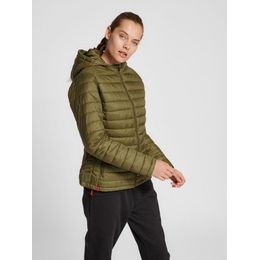Hummel Rei&szlig;verschluss Jacke Hmlred Damen in DARK OLIVE | Gr.: M