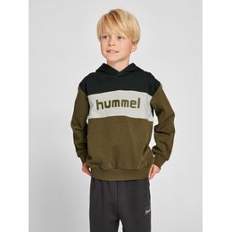 Hummel Kapuzenpullover Hmlmorten Lebensstil Jungen in DARK OLIVE | Gr.: 110