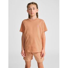 Hummel T-Shirt Hmljr Pulse Lebensstil Kinder in PEACH BLOOM | Gr.: 104
