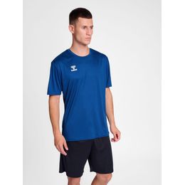 Hummel T-Shirt Hmlessential Herren in TRUE BLUE | Gr.: XL