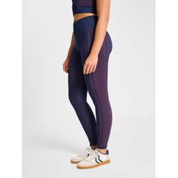 Hummel Leggings Hmlyoga Damen in DRESS BLUES | Gr.: L
