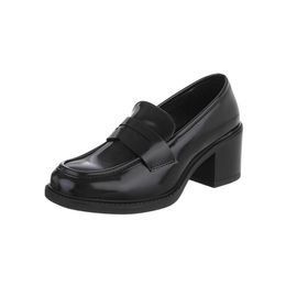 Ital-Design High Heel in Schwarz | Gr.: 39