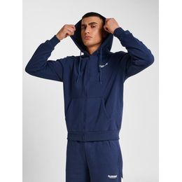 Hummel Rei&szlig;verschluss Kapuzenpullover Hmllegacy Herren in DRESS BLUES | Gr.: S