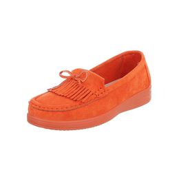 Ital-Design Halbschuh in Orange | Gr.: 37