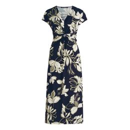 Betty Barclay Midikleid mit Raffung in Dark Blue/Green | Gr.: 46