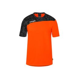 Kempa Trainings-T-Shirt Athletics 29 in fluo orange/schwarz | Gr.: 152