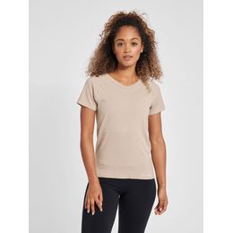 Hummel T-Shirt Raglan&auml;rmel Hmlmt Flow Damen in CHATEAU GRAY | Gr.: XS