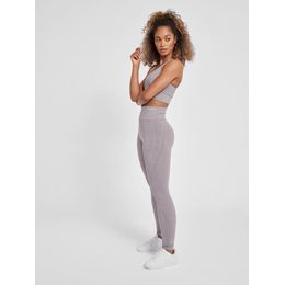 Hummel Leggings Hmlmt Flow Multisport Damen in MINIMAL GRAY | Gr.: L