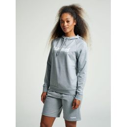 Hummel Kapuzenpullover Hmlgo Damen in GREY MELANGE | Gr.: S