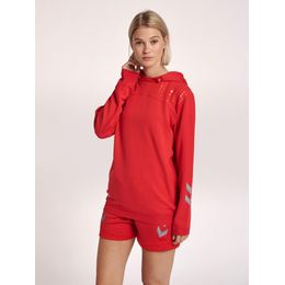 Hummel Verstellbare Taille Kapuzenpullover Hmllead Damen in TRUE RED | Gr.: S