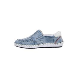 KRISBUT Sportliche Slipper in Blau | Gr.: 45