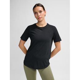 Hummel T-Shirt Raglan&auml;rmel Hmlmt Vanja Multisport Damen in BLACK | Gr.: M