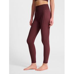 Hummel Leggings Hmlyoga Damen in FUDGE | Gr.: L