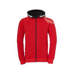 Kempa Kapuzenjacke Core 26 in rot | Gr.: 164