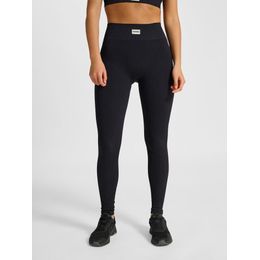 Hummel Leggings Hmlpulse Damen in BLACK | Gr.: L