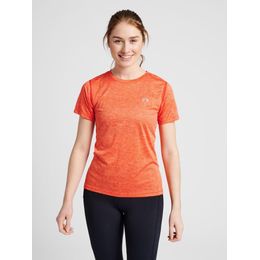 Newline T-Shirt Women Statement Damen in SPICY ORANGE MELANGE | Gr.: XS