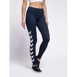 Hummel Leggings Hmllily E-Sport Damen in BLACK IRIS | Gr.: S