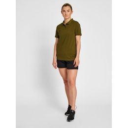 Hummel Polo Hmlred Damen in DARK OLIVE | Gr.: L