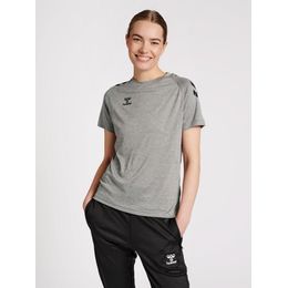 Hummel T-Shirt Hmlcore Damen in GREY MELANGE | Gr.: XS