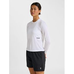 Hummel T-Shirt Hmlpulse Damen in WHITE | Gr.: L