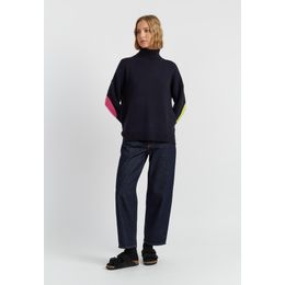 Chinti & Parker Pullover Damen Gr&ouml;&szlig;e S navy / apfel / hellpink