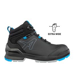 ALBATROS TARAVAL MID EXTRA WIDE Safety Shoe S3L ESD Schwarz / 49
