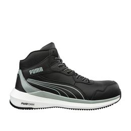 PUMA Safety ZOOM MID Safety Shoe S3S ESD black / 48