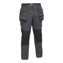 Bisley MADDOX TWO-TONE TRS Work Trousers Grau / 48