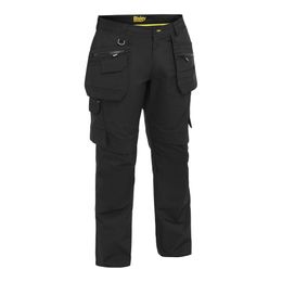 Bisley MADDOX TWO-TONE TRS Work Trousers Schwarz / 102