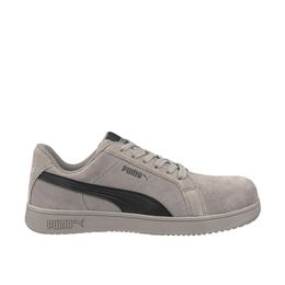 PUMA Safety ICONIC LOW Sicherheitsschuh S1PL ESD Grau-Schwarz / 36