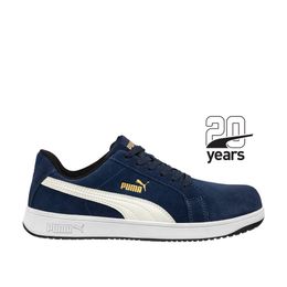 PUMA Safety Sicherheitsschuh S1PL Iconic Unisex 41 Blau