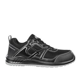 ALBATROS Sicherheitsschuh S1PL Rider Unisex Damen Herren 47 Schwarz