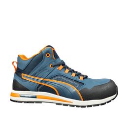 PUMA Safety CROSSTWIST MID Safety Shoe S3 Blau / 45