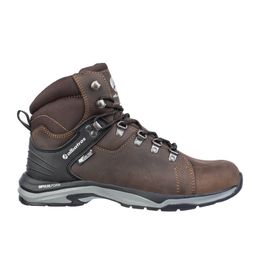 ALBATROS Berufsschuh O2 Brione CTX Unisex Damen Herren 43 Braun