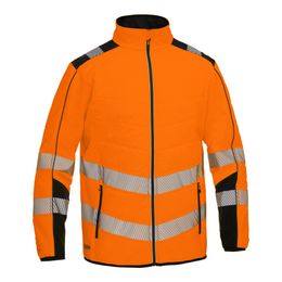 Bisley ROBEY HI VIS Softshelljacke Orange / M