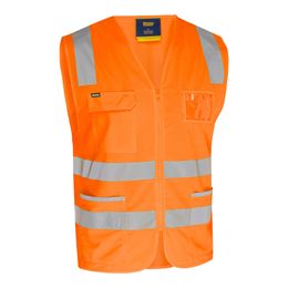 Bisley DALFORD HI VIS Warnweste Orange / S