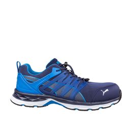 PUMA Safety VELOCITY 2.0 LOW veiligheidsschoen S1PS ESD Blauw / 44