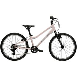 Kinderfahrrad KROSS "KROSS Kinderrad Lightweight Liftie 20" rosa" Gr. 25, rosa (rosa, rosa), Fahrr&auml;der, Kinder, 25cm, 20 Zoll (50,80cm) hinten: 20 Zoll (50,80cm), Kinderfahrrad