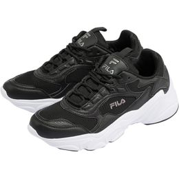 Sneaker Fila "COLLENE wmn", Damen, Gr. 39, schwarz, Synthetik, Textil, Schuhe Sneaker
